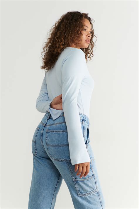 Soft Touch Jersey Top Gina Tricot