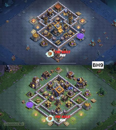 Strategic Bh9 Layout Unbeatable Base Plan For Clash Of Clans