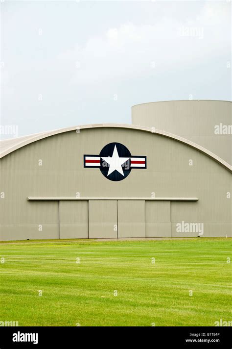 Hangar Exterior At The National Museum Of The United States Air Force