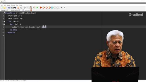 Materi Analisis Numerik Implementasi Interpolasi Newton Pada Octave