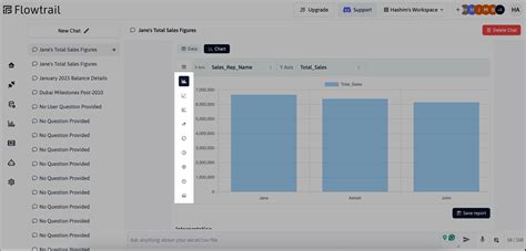 Chat With Excel Flowtrail AI