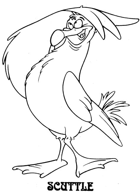 Scuttle Coloring Pages Coloring Pages