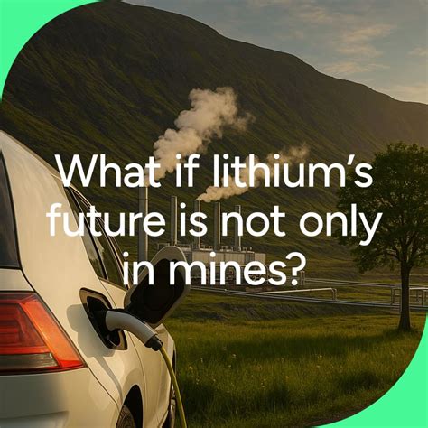 Lithium Geothermal Innovation Lithium Harvest