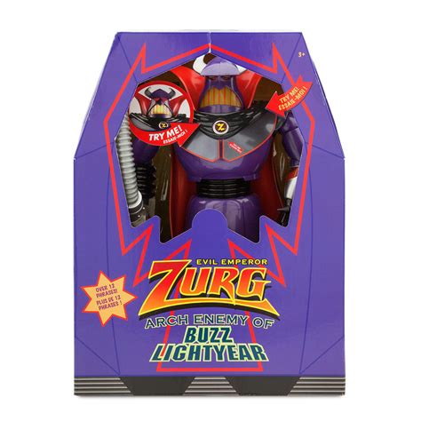 Disney Parks Toy Story Deluxe Zurg Talking Light Up Toy New With Boxn
