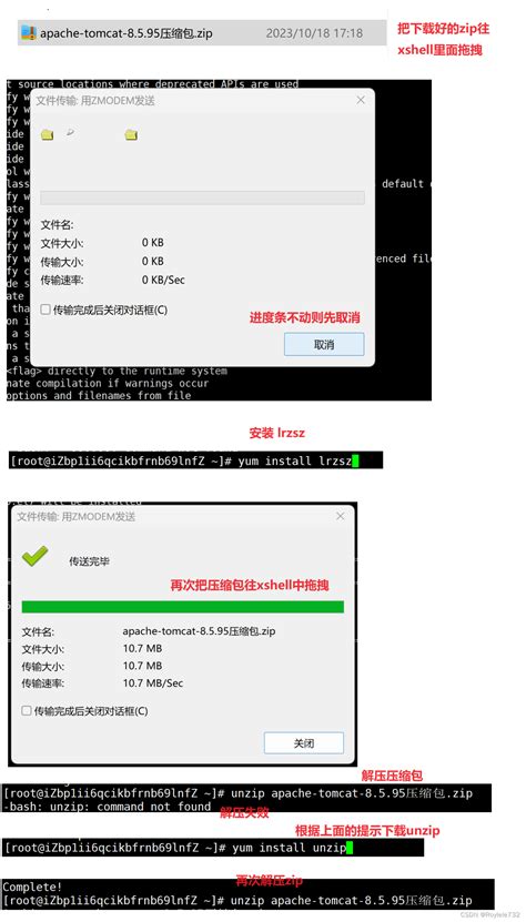 Linux常用命令及项目部署 Csdn博客