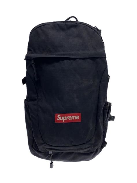 Yahooオークション Supreme 12awbackpackボックスロゴリュック Blk