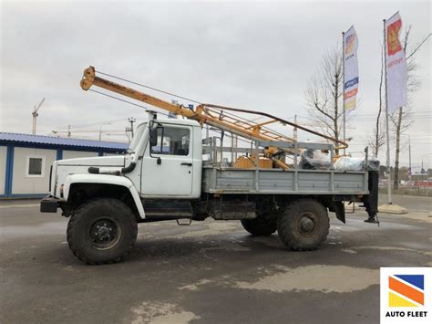 ГАЗ-3308 бурильно - крановая машина БКМ - 350 на ГАЗ - 33081.