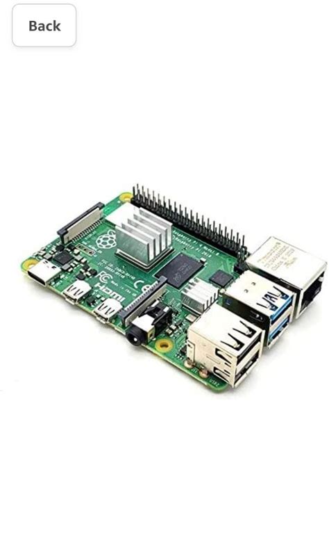 Raspberry Pi 4 Model B 4gb With Casing Computers Tech Parts Accessories Computer Parts On