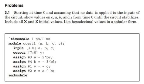 Solved I Don T Know How To Solve This Problem Please Solve Chegg Com