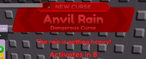 Dangerous Curse Anvil Rain Curse Randomizer Wiki Fandom