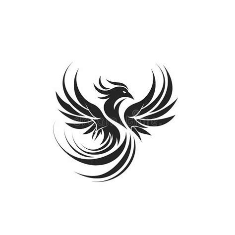 Ilustración De Símbolo Foenix Ai Generativo Stock De Ilustración