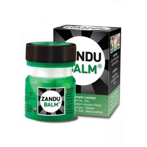 Zandu Balm - Marjan International-MIPL