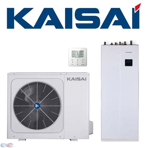 Kaisai Arctic 16 kW Split Luft Wasser Wärmepumpe mit Speicher 240L