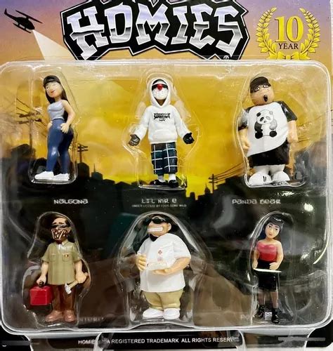 Homies Serie 13 Set 1 De 4 Mercadolibre