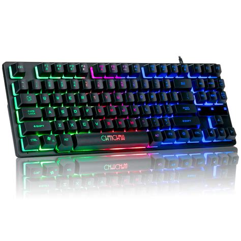 Buy Chonchow87 Key Rgb Backlit Compact Gaming Keyboard Usb Wired