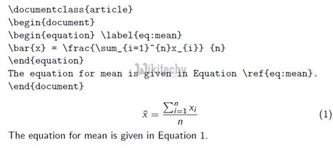 Latex Equation By Microsoft Awarded Mvp Learn In 30sec Wikitechy