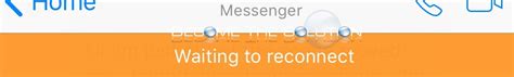 Fix Facebook Messenger Waiting To Reconnect