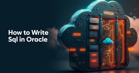 How To Write SQL In Oracle