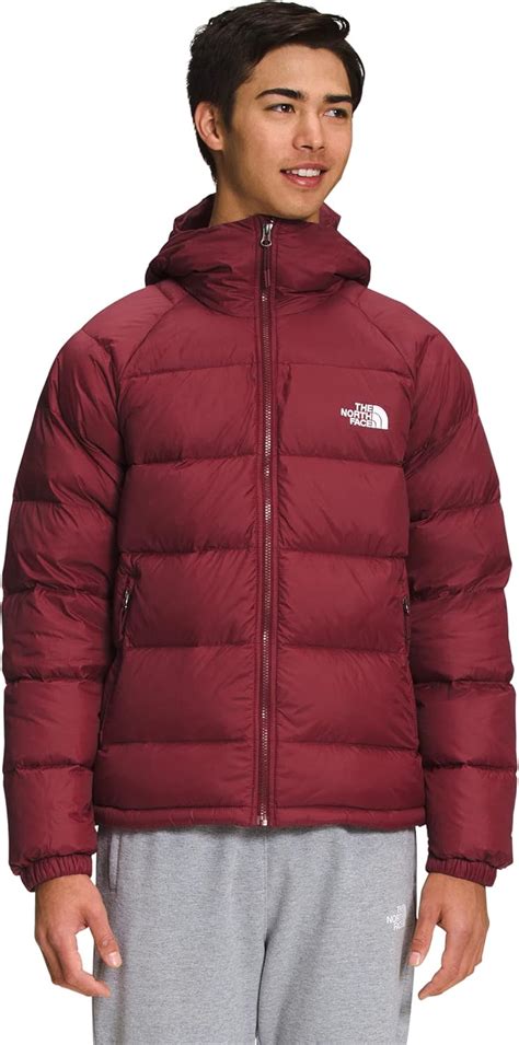 The North Face Mens Printed Hydrenalite Down Hoodie Puffer Jacket At