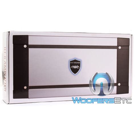 HT Wet Sounds Channel W RMS Class D Marine Amplifier