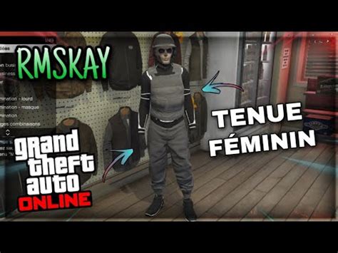 AVOIR UNE MAGNIFIQUE TENUE MODDER TRON POUR LE PERSO FEMININ SUR GTA 5