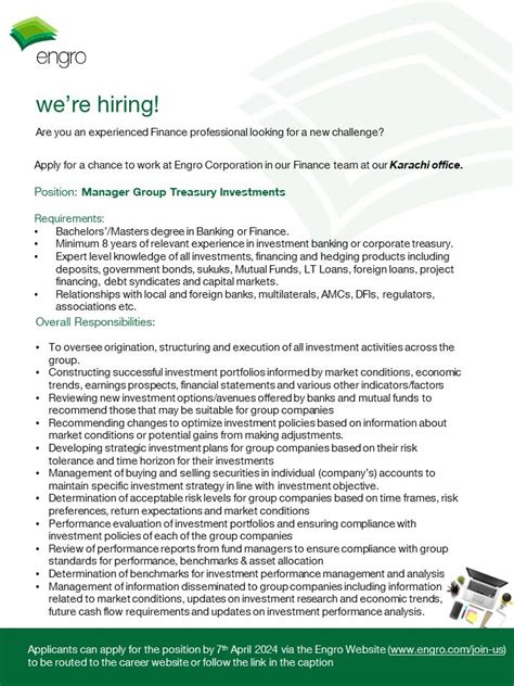 Engro On Linkedin We Have Multiple Job Openings 1 Do You Excel In A