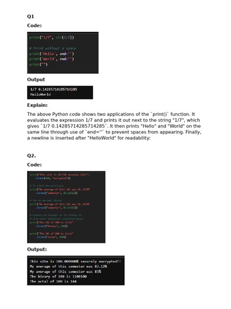 802 Lab6 S9 Pdf Parameter Computer Programming Function