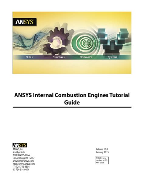 Ansys Internal Combustion Engines Tutorial Guide Pdf Pdf Trademark License