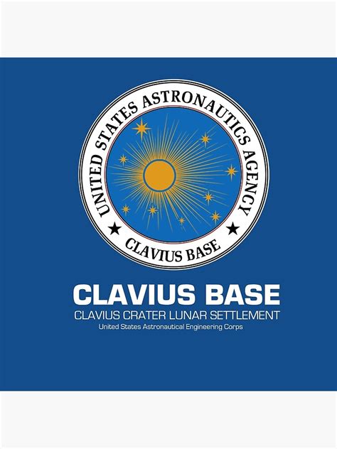 Clavius Base Inspired By 2001 A Space Odyssey Art Print By