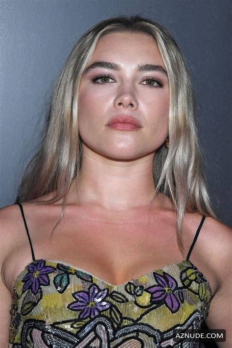 Florence Pugh Was Photographed At The Louis Vuitton Front Row