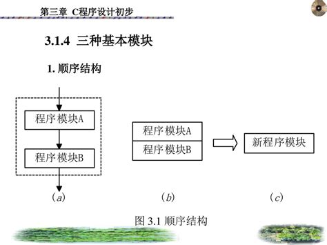 第三章 C程序设计初步 3 1 结构化程序设计思想 3 2 C语句概述 3 3 赋值语句 3 4 文件包含 3 5 流和文件初步 Ppt Download
