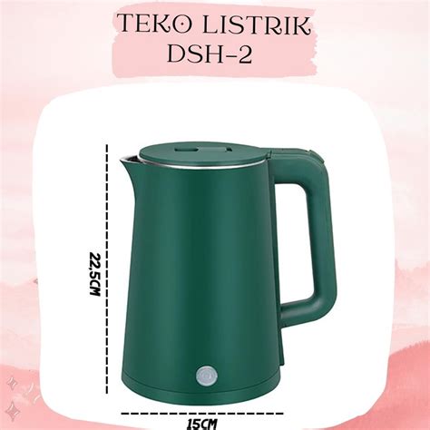 Jual Teko Listrik Pemanas Air Electric Kettle Boiling Water Ketel Air