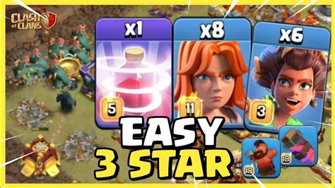 New Easy Root Rider Valkyrie Attack Strategy Recall Spell Th16