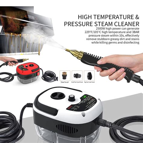 เครื่องทำความสะอาดไอน้ำแรงดันสูง2500w 220v 110v เครื่องทำความสะอาดแบบ