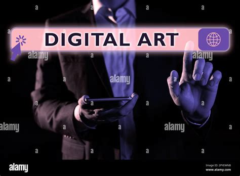 Conceptual Caption Digital Art Internet Concept Use Of Skill And Creative Imagination