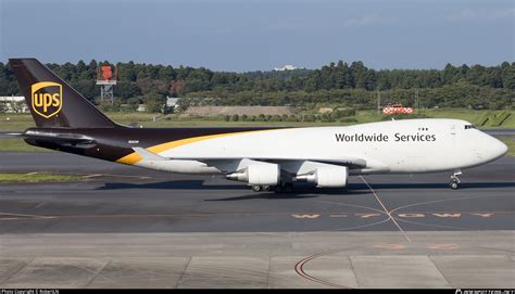 N582UP United Parcel Service UPS Boeing 747 4R7F Photo By RobertLN