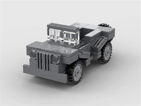 Lego Moc Ww2 Jeep By Caroholic Rebrickable Build With Lego