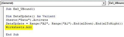 Vba Ubound Cómo Usar La Función Excel Vba Ubound Ejemplos Vba 2025