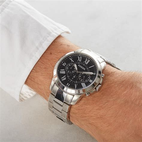 Reloj Fossil Acero Plateado Fs4736 Sku Fos 21 Mostperu