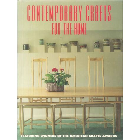 Contemporary Crafts For The Home 9780935603187 絕版英文設計書 建築人設計人的店 上博圖書