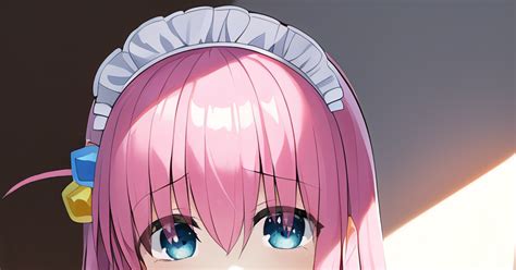ぼっち・ざ・ろっく メイド服のぼっちちゃん Magicahourのイラスト Pixiv