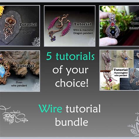Wire Wrap Tutorial Etsy
