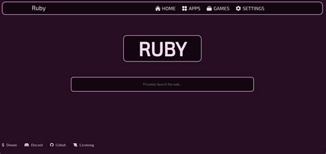 GitHub Ruby Network Ruby V Our Flagship Website