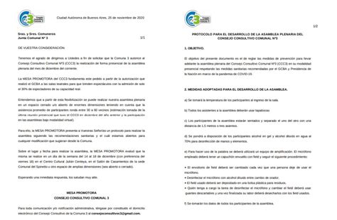 Qué Pasó En La última Reunión Del Consejo Consultivo Comunal 3 Diario