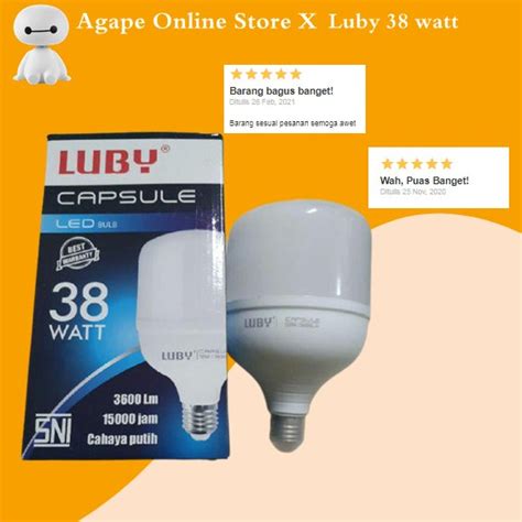 Jual Lampu Led Capsule Luby Watt Di Lapak Agape Online Store Bukalapak