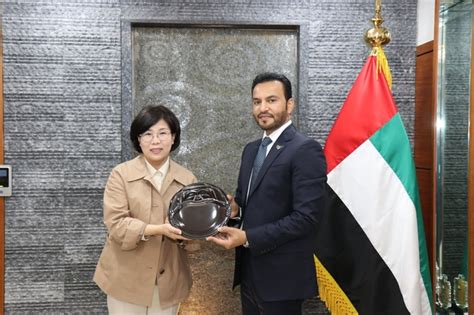 주한 Uae 싱가포르 대사 명예제주도민증 전달