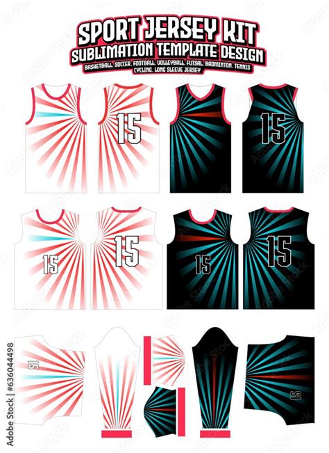 Rays Jersey Design Sportswear Pattern Template Jersey Design Design