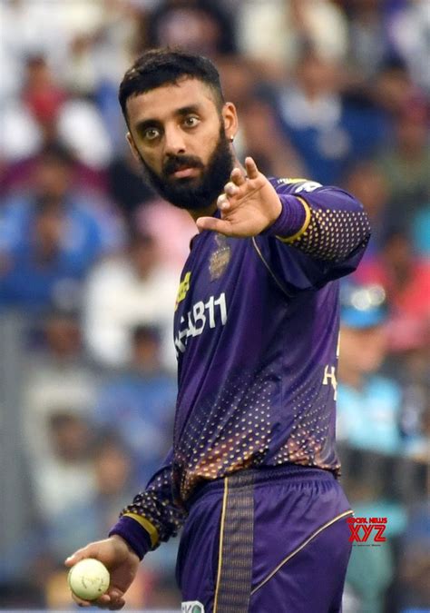 Mumbai Kkr Bowler Varun Chakaravarthy During The Ipl 2023 Match
