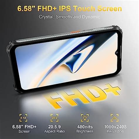 OUKITEL WP Rugged Smartphone Unlocked GB RAM GB ROM MAh Battery FHD MP MP