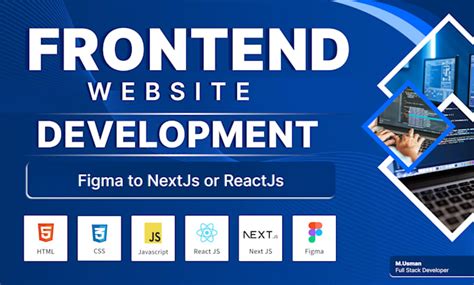 Be Your Frontend Web Developer Figma To Nextjs React Html Css